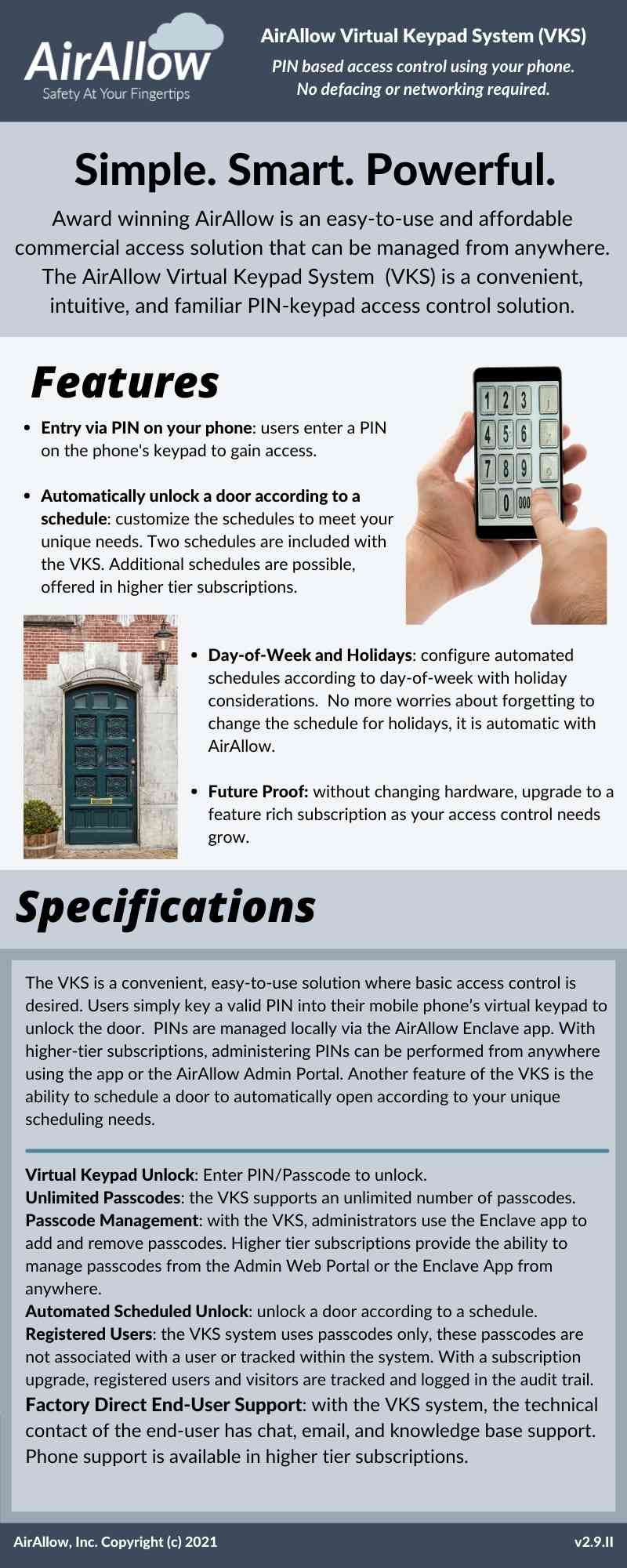 Want to learn more about the AirAllow Virtual Keypad System (VKS ...